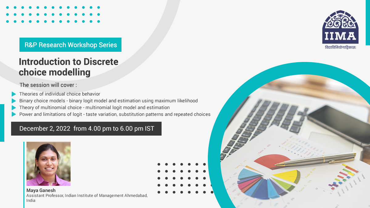 Introduction to Discrete choice modelling | IIMA